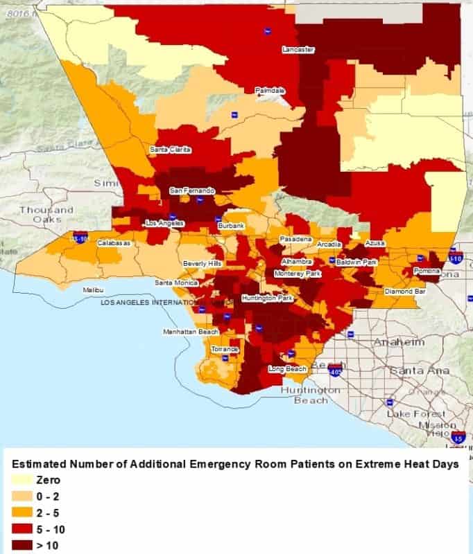 How dangerous is extreme heat in your neighborhood? This map tells you ...